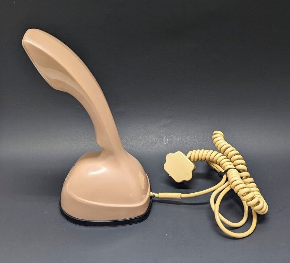 Vintage Ericofon Cobra Rotary Dial Telephone Pink Beige North - Etsy
