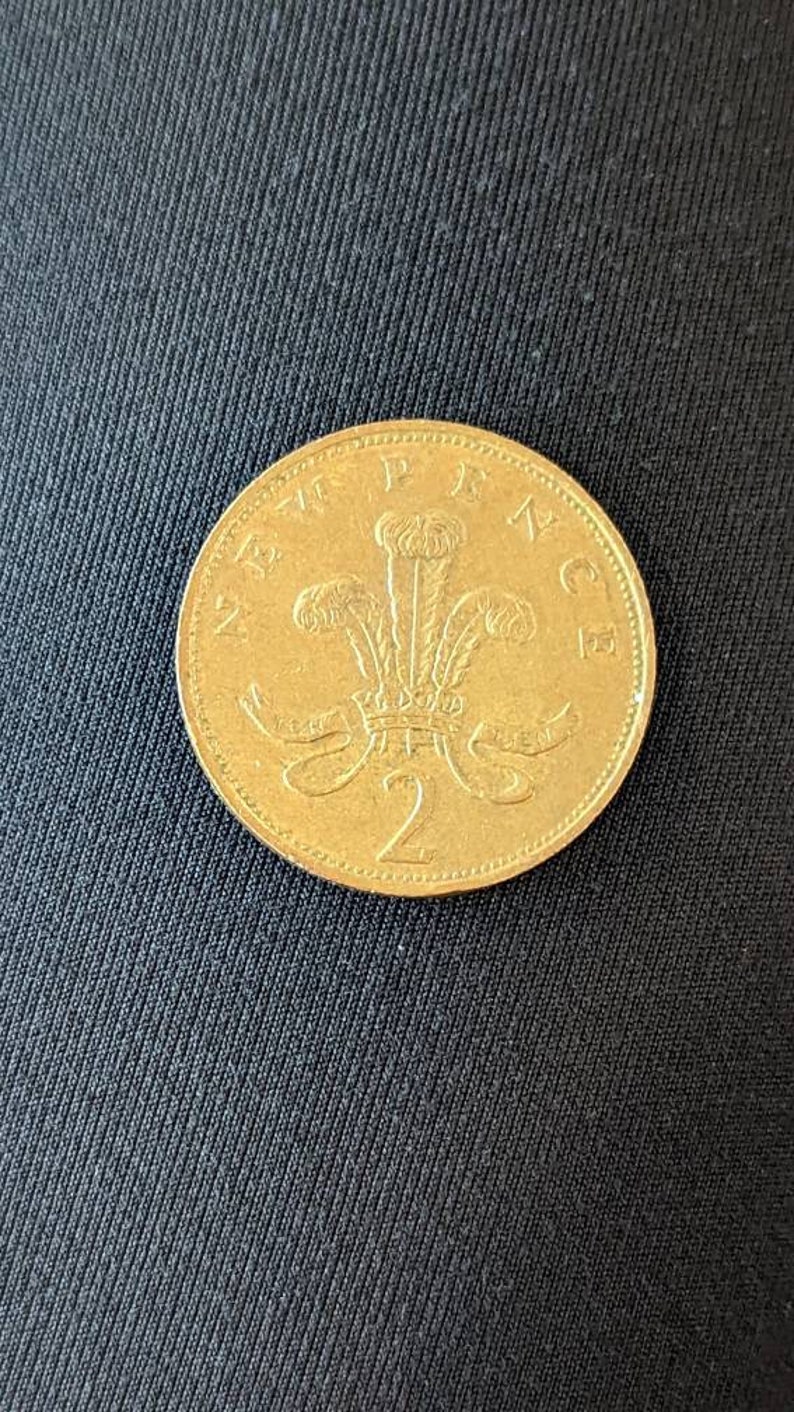 1980 "new Pence" 2p Coin: Rare First Edition Collectible - Etsy
