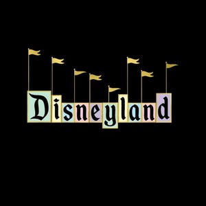 Disneyland Banner Elements Font Svg, Eps - Etsy