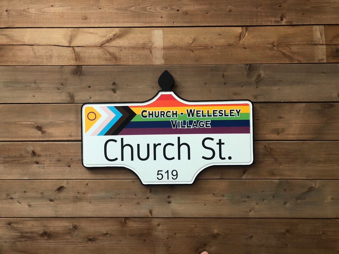 NEW Toronto Pride Sign Toronto Street Sign - Etsy