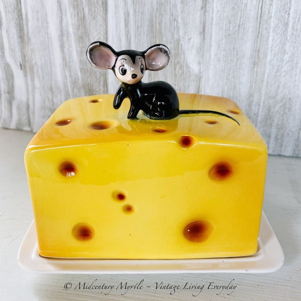 Covered Cheese Dish - Etsy