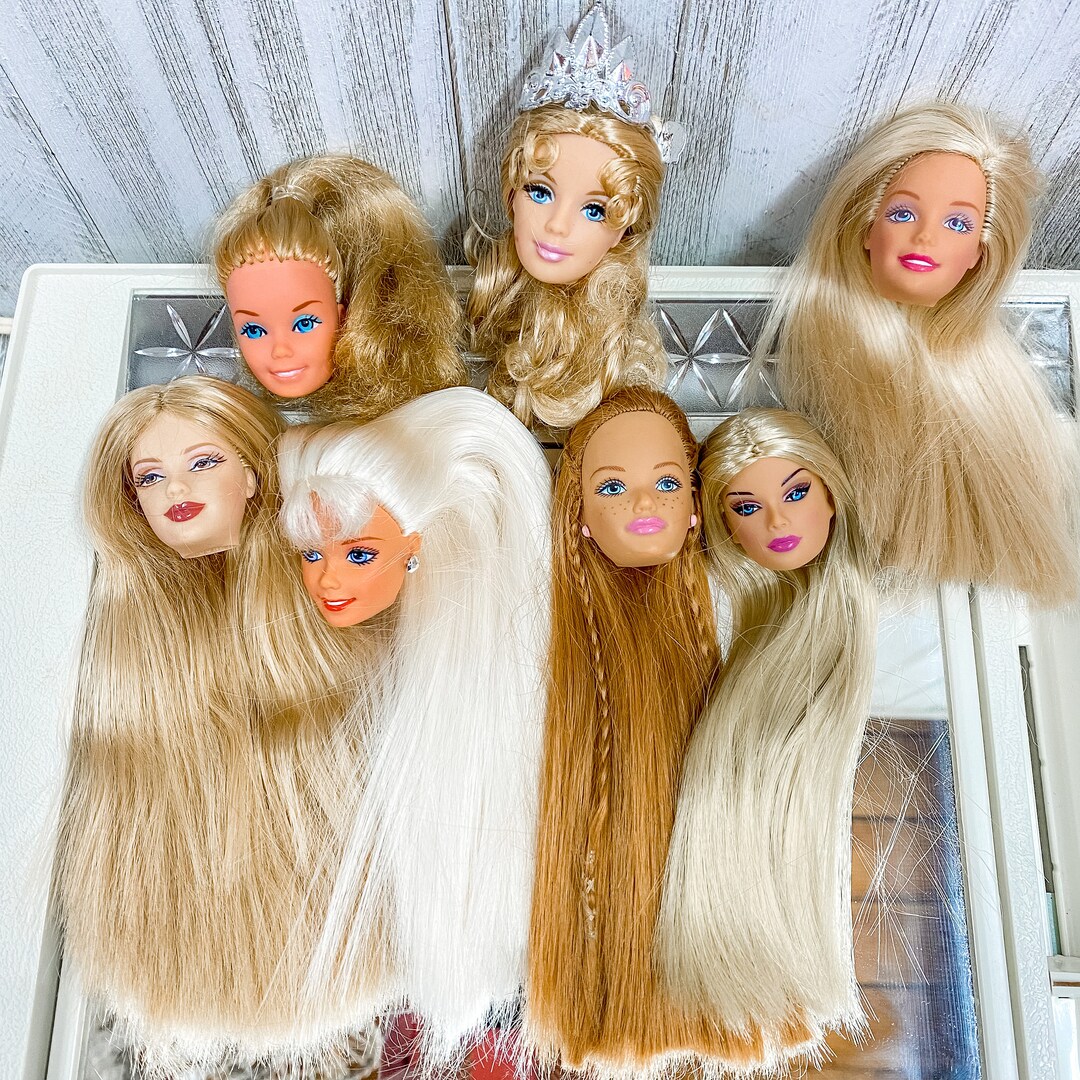 Barbie Heads Fashionista Collectors Editions Model Lot of 7 Gorgeous ...
