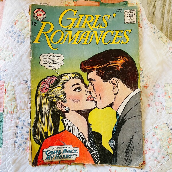 Romance Comic Book - Etsy