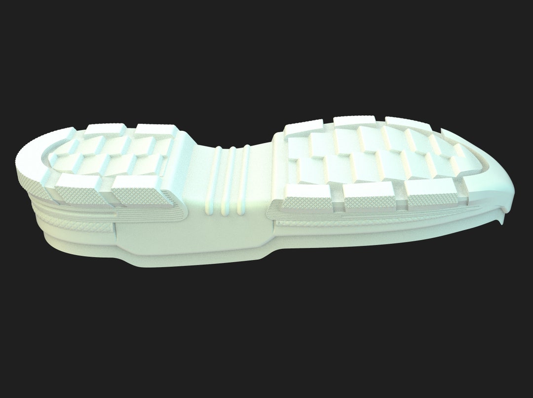 3d STL Model Lima Shoes Sole Maquette for CNC Milling and 3D Printing ...