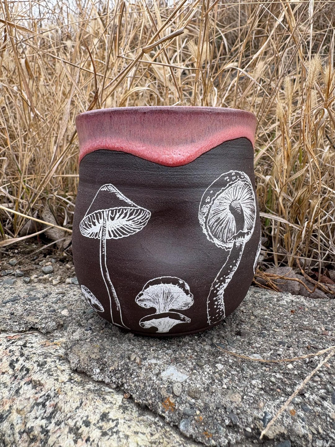 Whimsical Toadstool Mug for Cozy Cottage Vibes | Handcrafted Mushroom ...