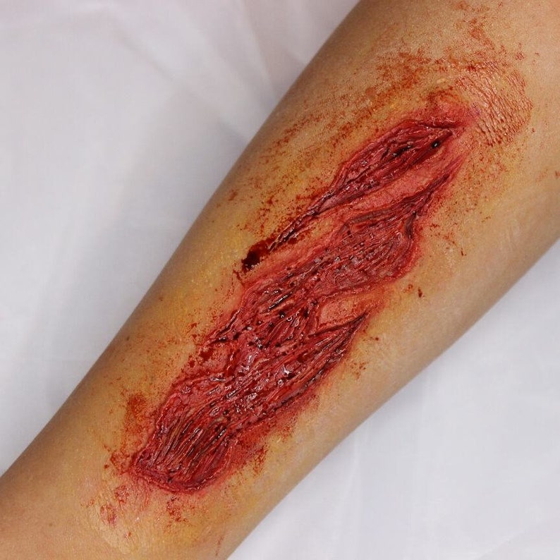 Torn Skin Prosthetic - Etsy