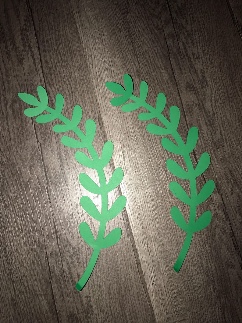 Paper Leaves / Leaf - Etsy