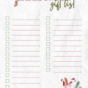 Santa Letters and Wishlist - Etsy