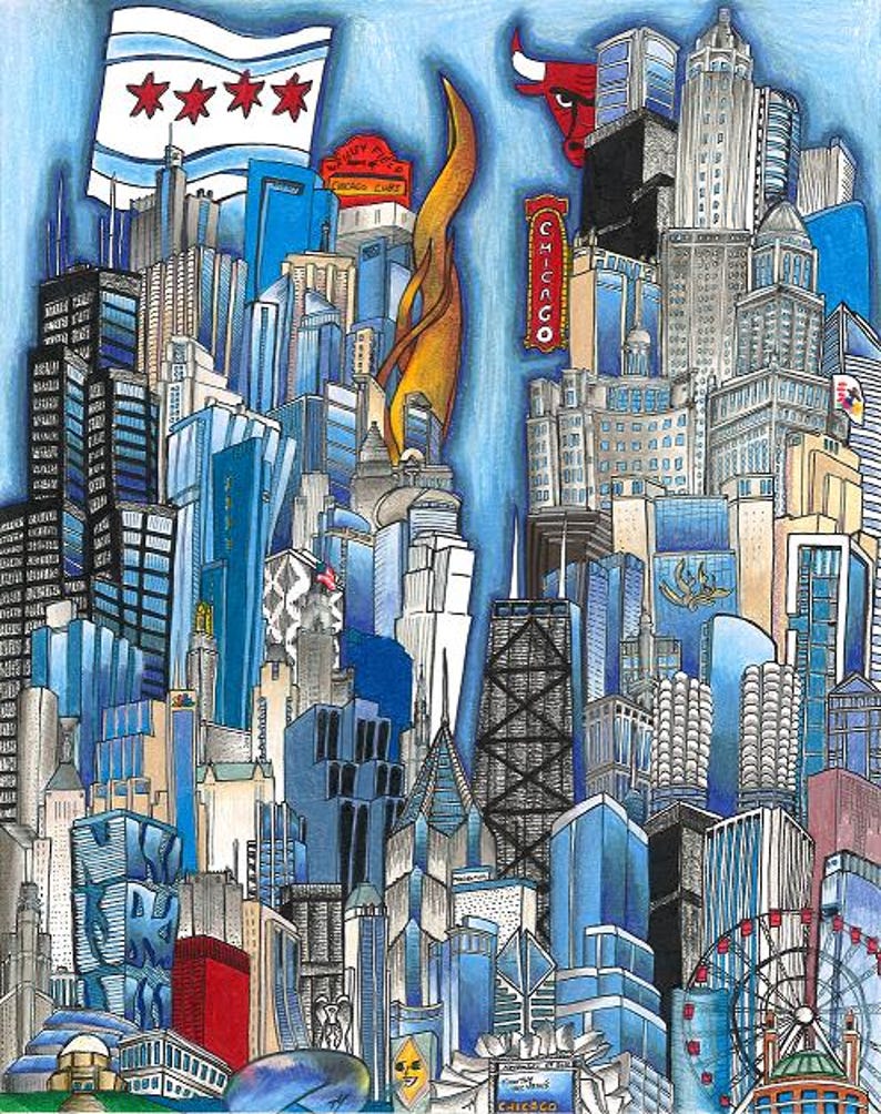 Chicago, Illinois - Etsy
