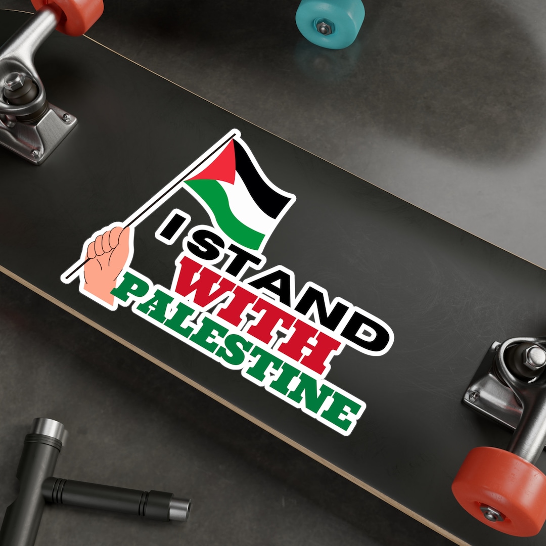 I Stand With Palestine Car Die-cut Vinyl Decal Stickers, Palestine ...