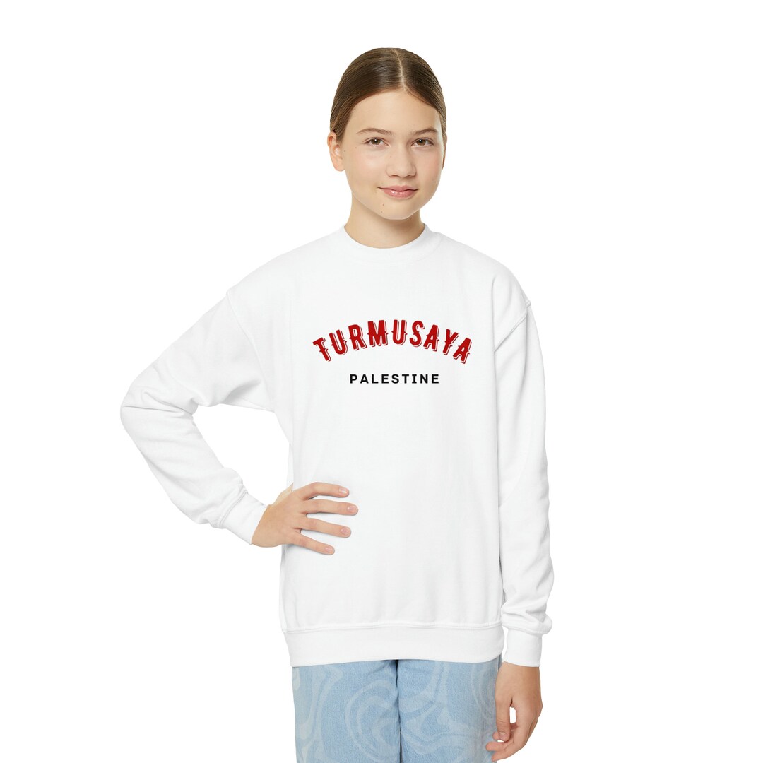 Turmusaya City in Palestine Youth Crewneck Sweatshirt - Etsy