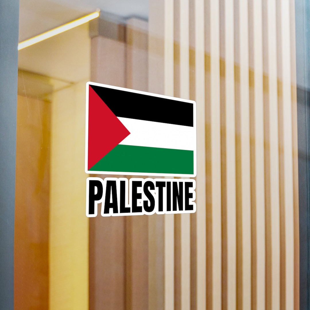 Palestine Flag Kiss-cut Vinyl Decals Stickers Waterproof - Etsy