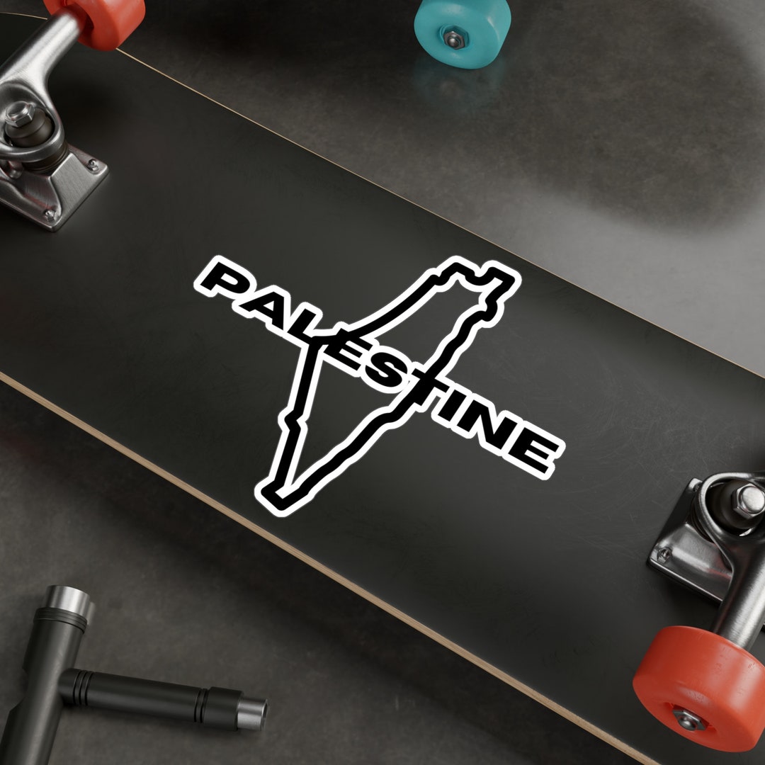 Palestine Map Car Window Sticker Kiss-cut Vinyl Decals Waterproof ...