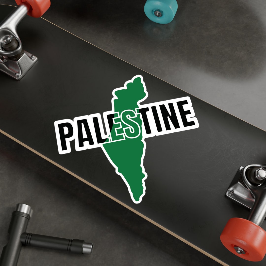 Palestine Map Car Window Sticker Kiss-cut Vinyl Decals Waterproof ...