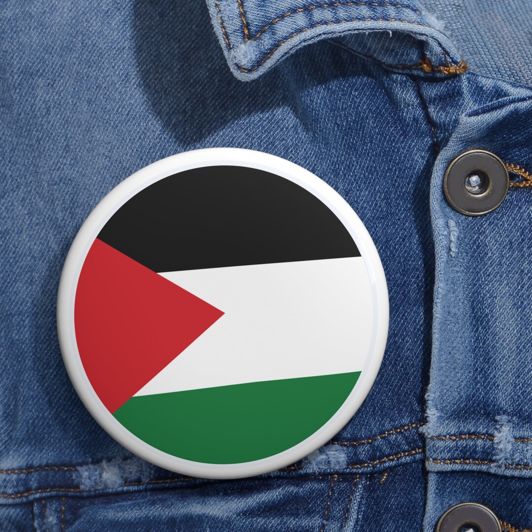 Palestine Flag Custom Pin Buttons, Wedding Palestine Pin, Henna Favors ...