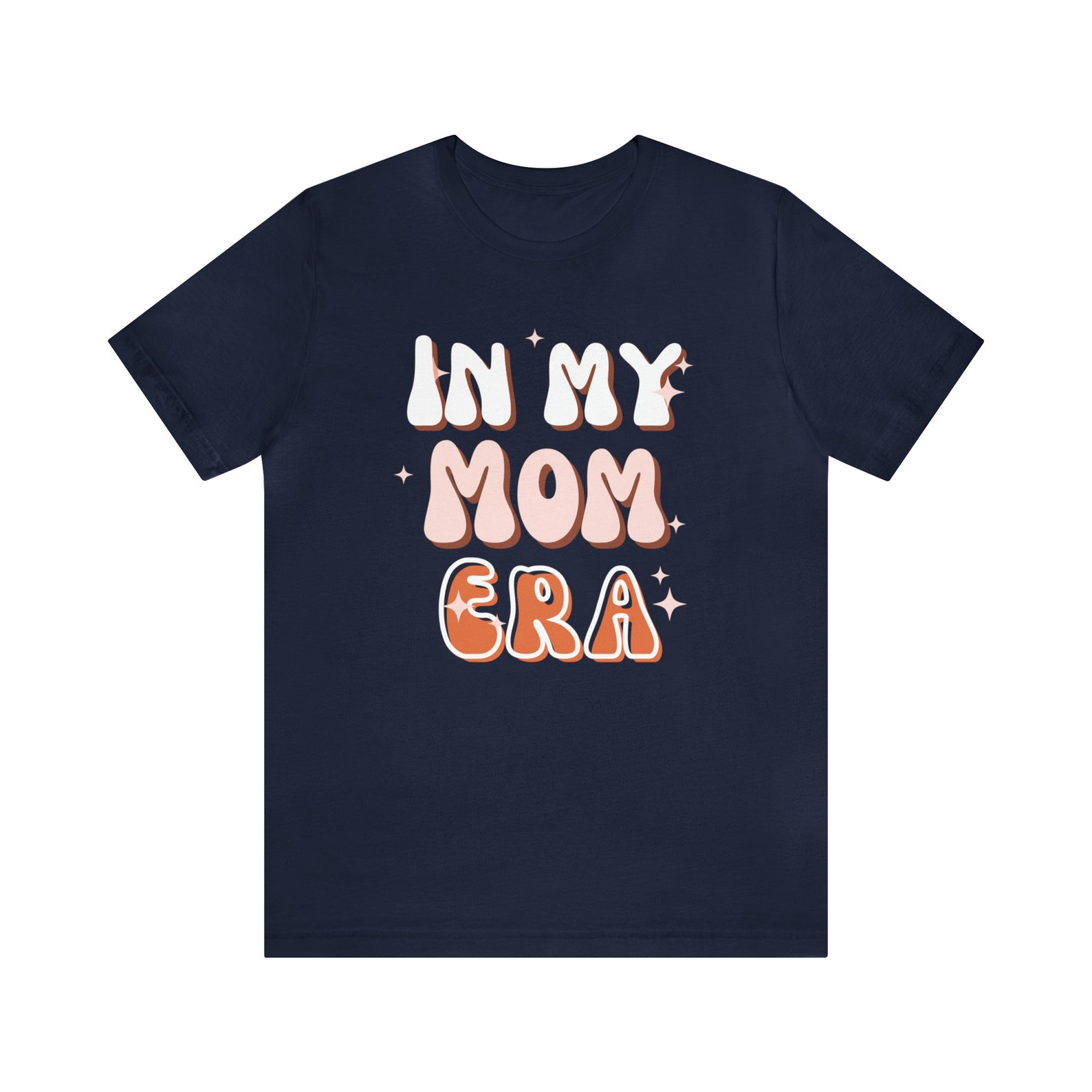 In My Mom Era Retro Font Unisex Jersey Short Sleeve Tee Shirt - Etsy