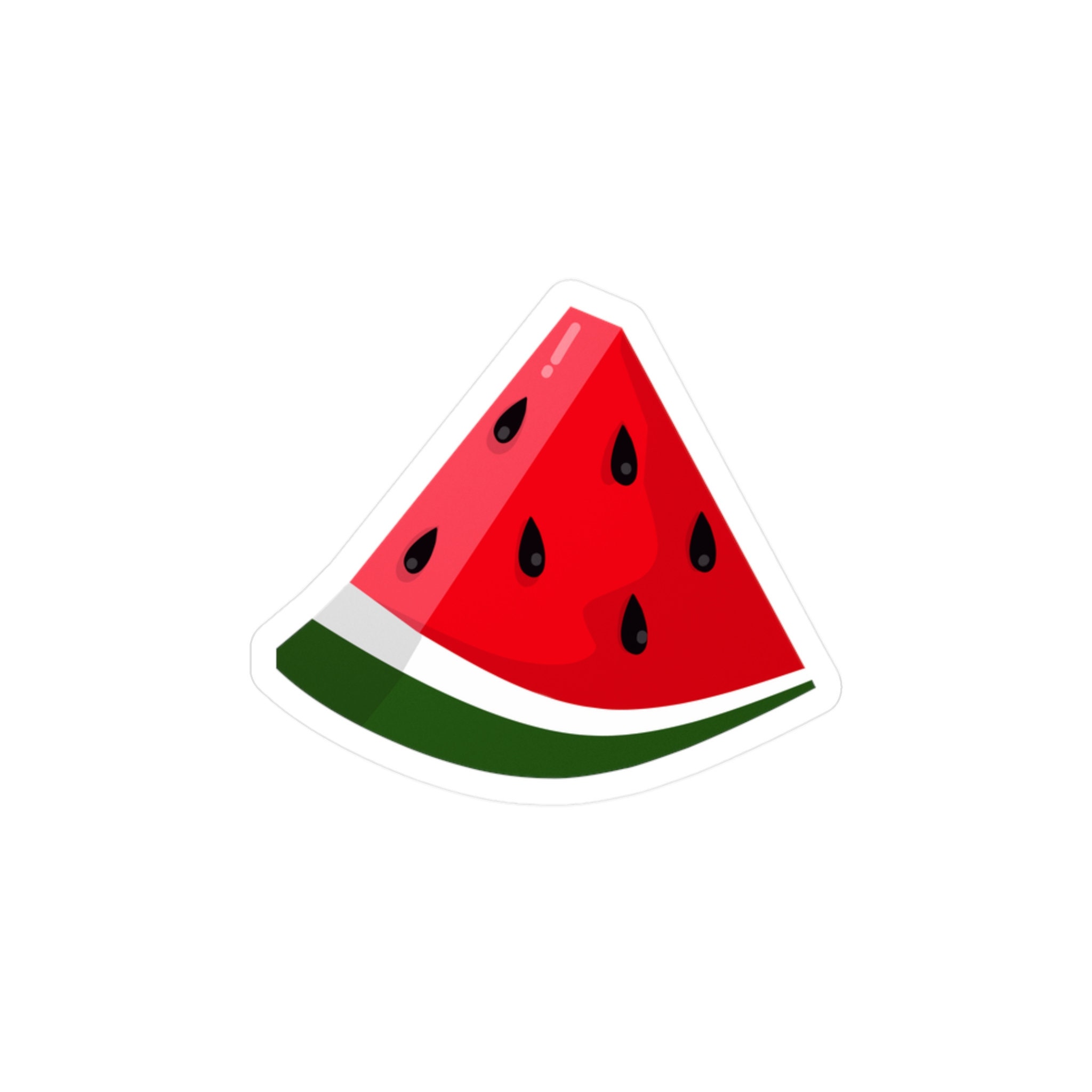 Watermelon Palestine Flag Color Symbol Kiss-cut Vinyl Decals - Etsy