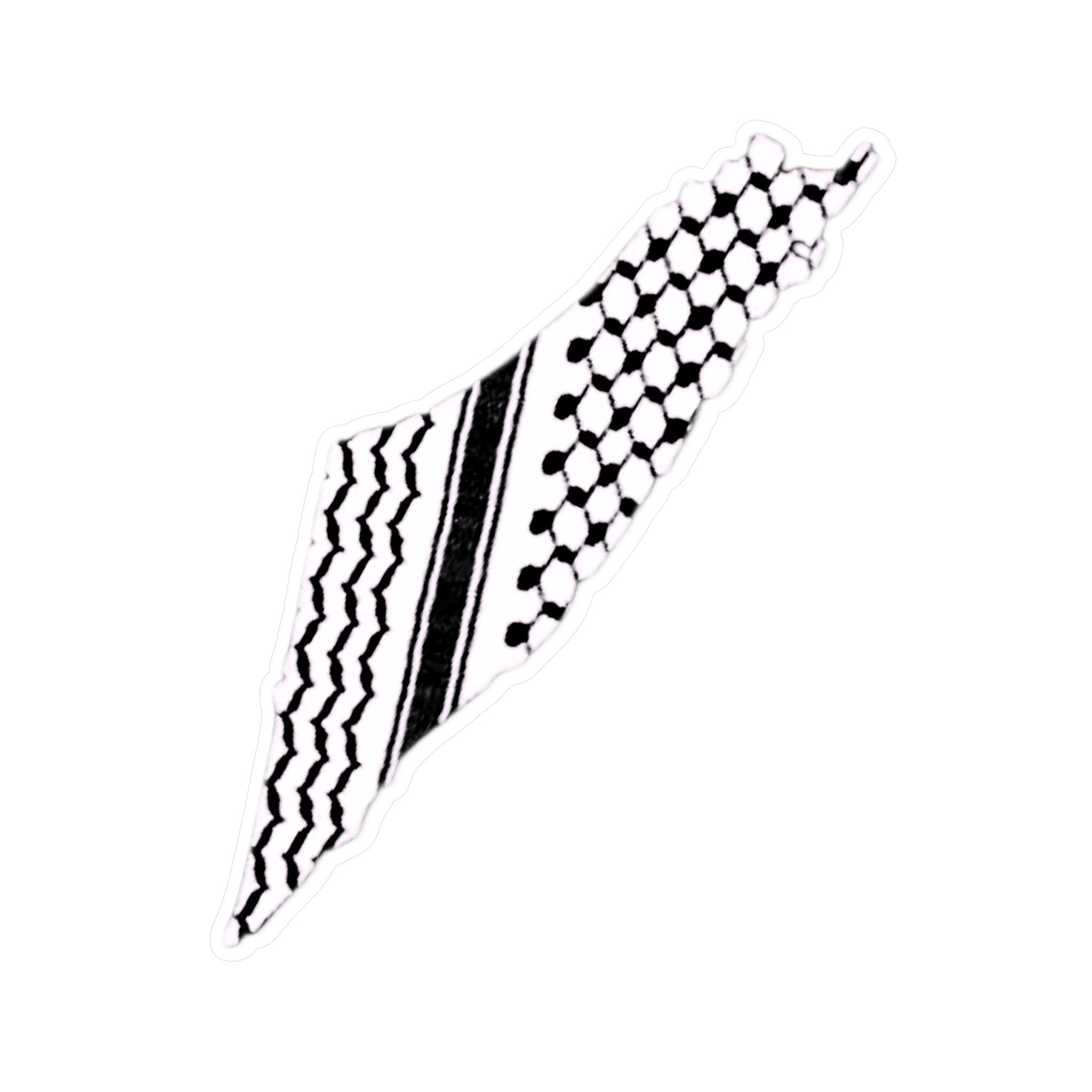 Palestine Kuffiyah Kufiya Window Sticker Kiss-cut Vinyl Decals ...