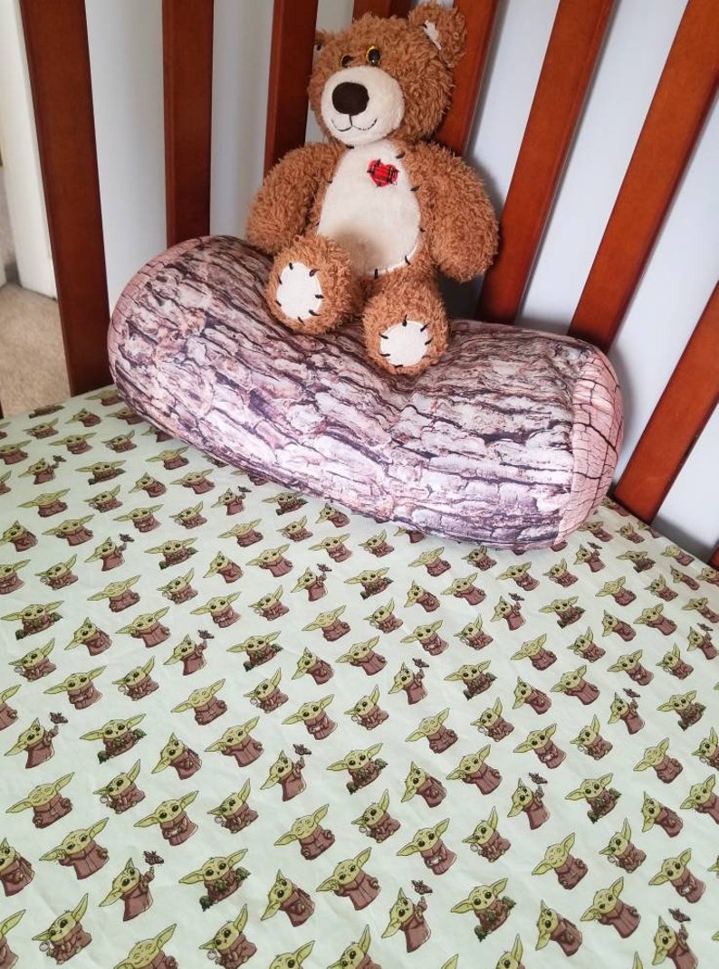 The Mandalorian Baby Yoda/grogu Crib/ Toddler Bed Fitted Sheet - Etsy