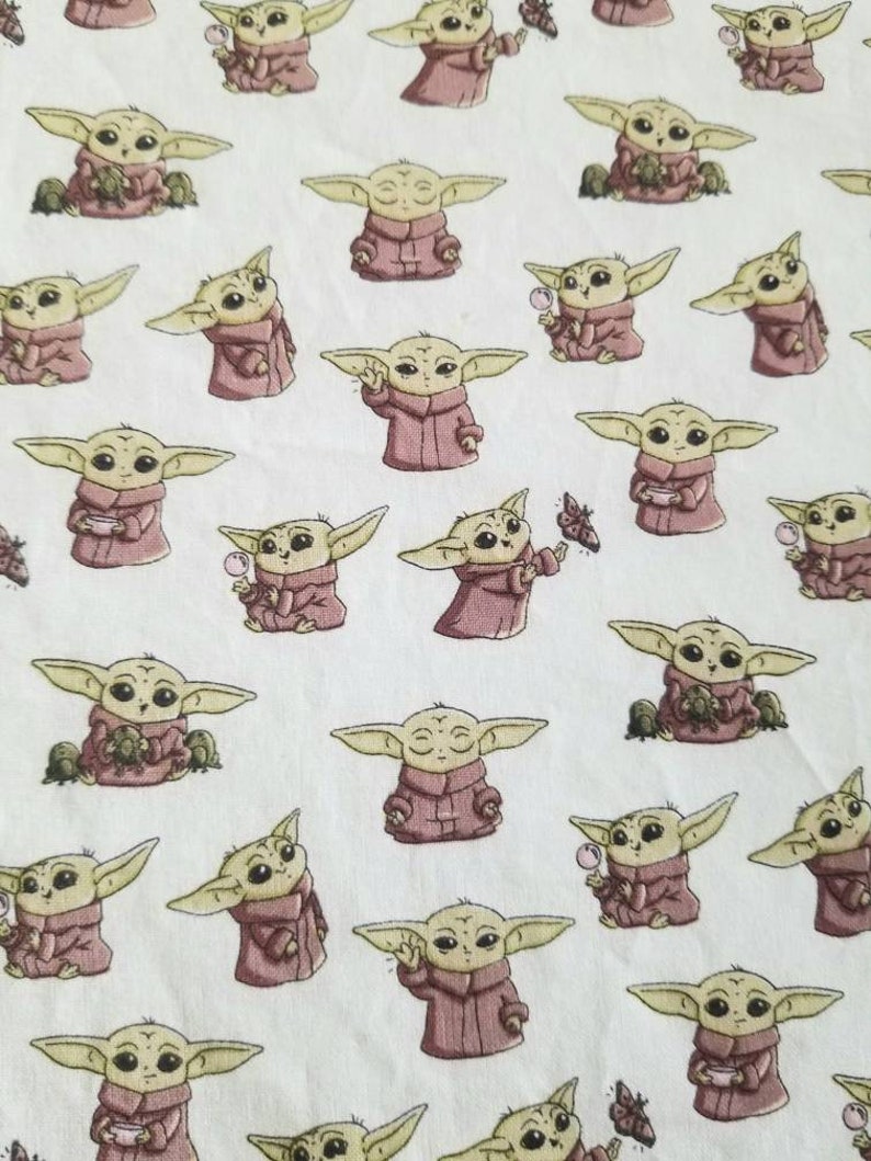 The Mandalorian Baby Yoda/grogu Crib/ Toddler Bed Fitted Sheet - Etsy