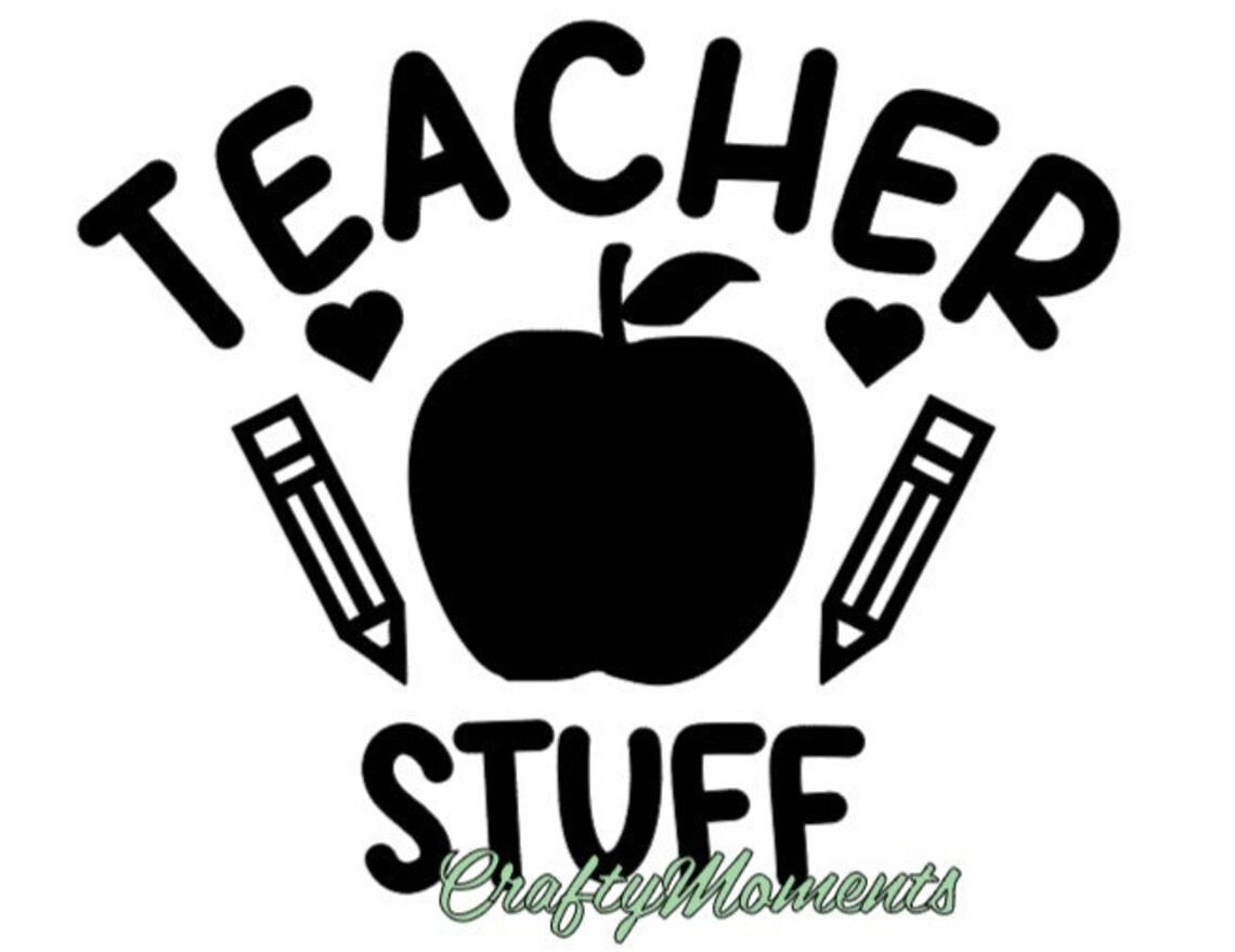 Teacher Stuff Svg - Etsy