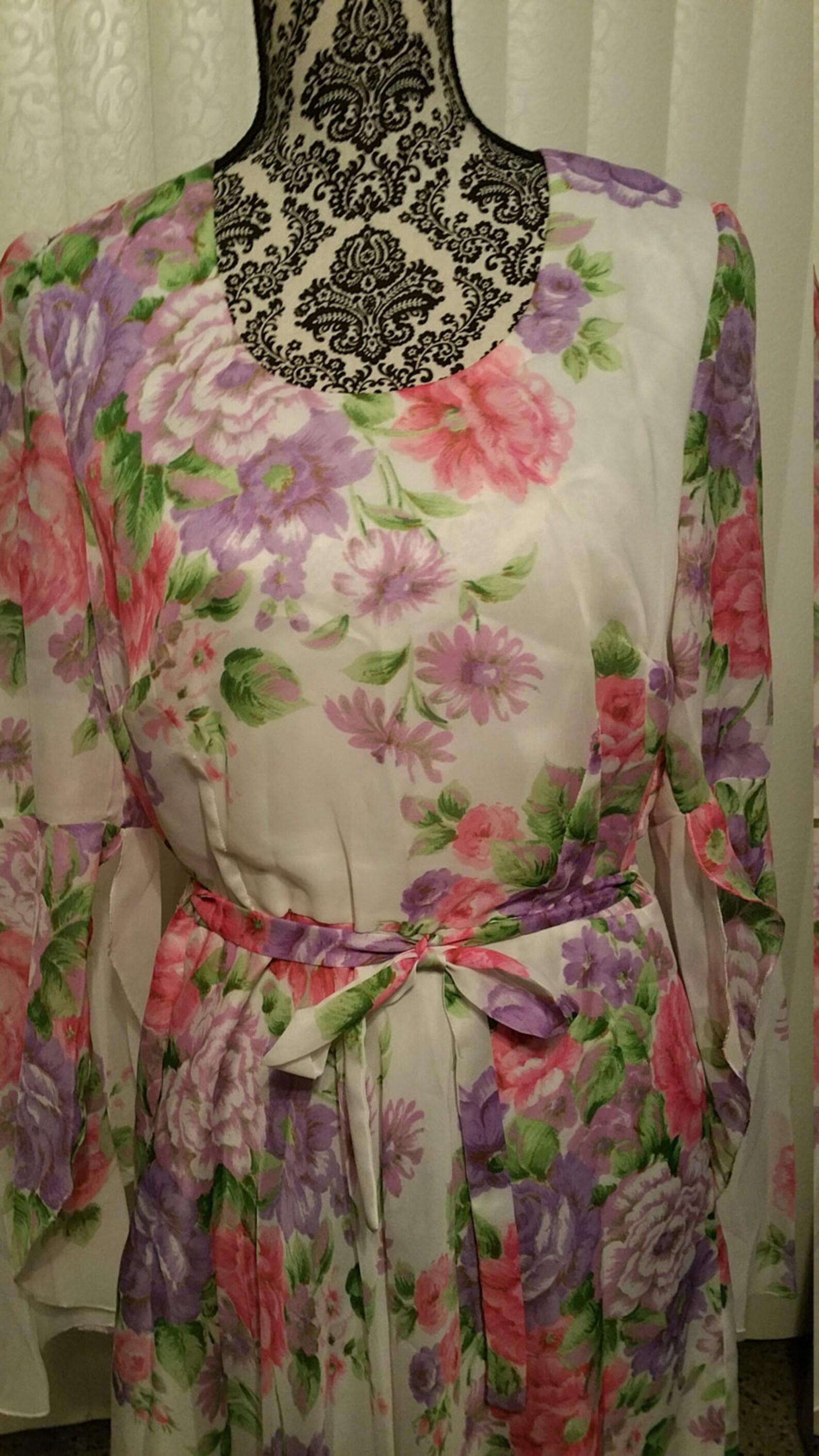 Boho Beautiful Floral Formal Dress Made in Germany - Etsy