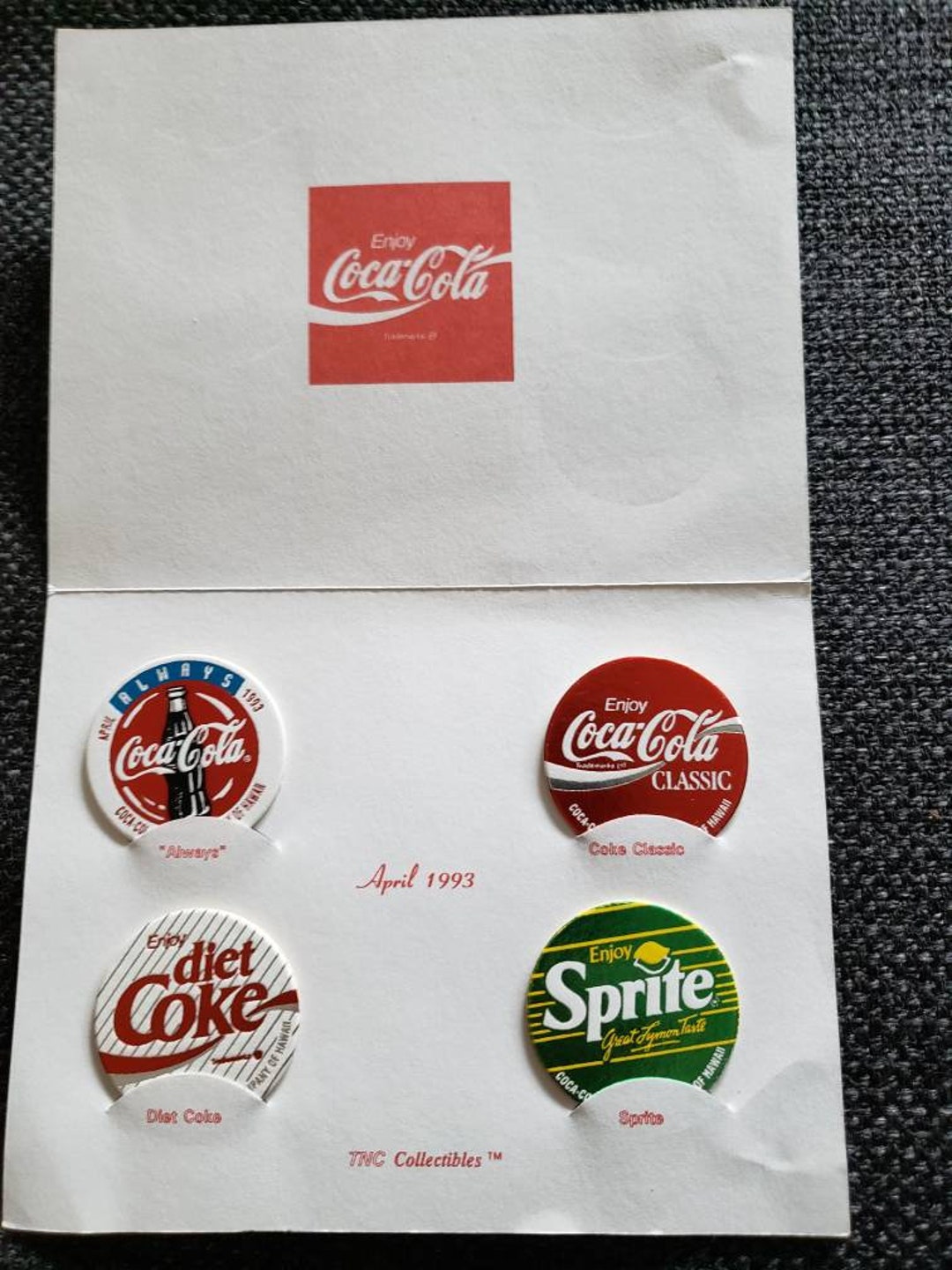 COCA-COLA Bottling Co. Hawaii POGS. 1993 - Etsy