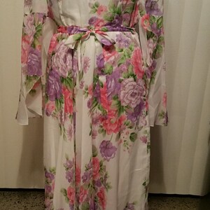 Boho Beautiful Floral Formal Dress Made in Germany - Etsy