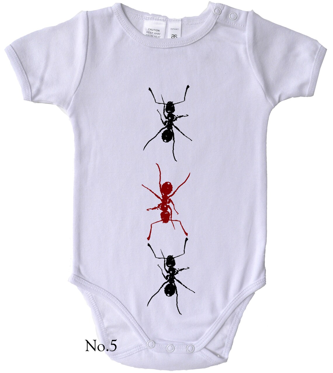 Original ANT Tshirt, Ant Onesies, Baby Shower Clothing, Cool Kids ...