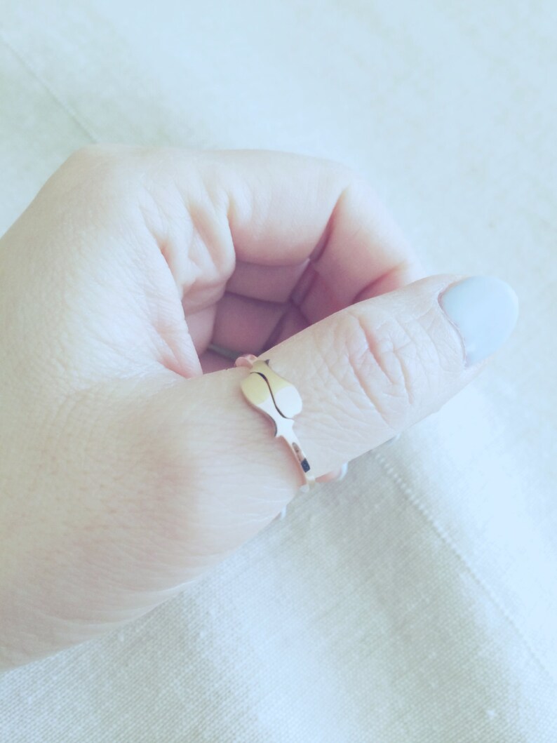 Horoscope Pisces Ring Band 18K Rose Gold Horoscope Adjustable - Etsy