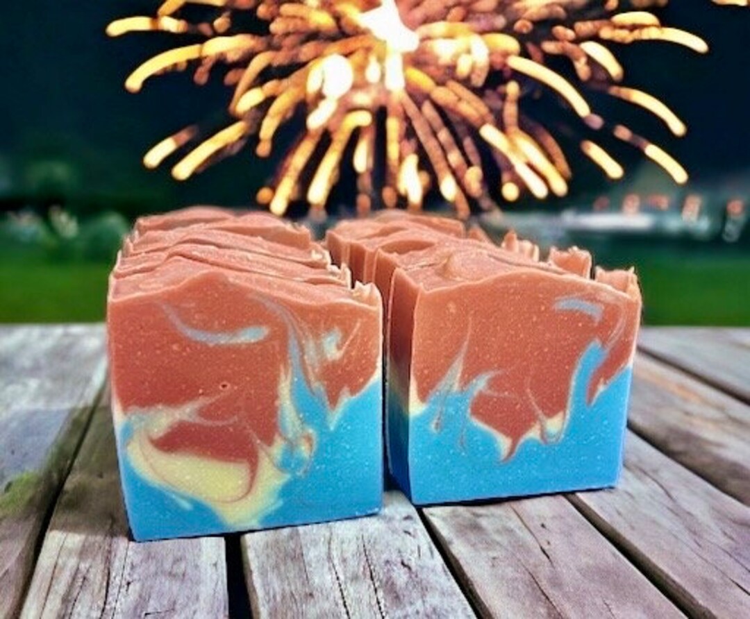 Patriot Soap, Cold Process Luxurious Bar (5 Oz) - Etsy
