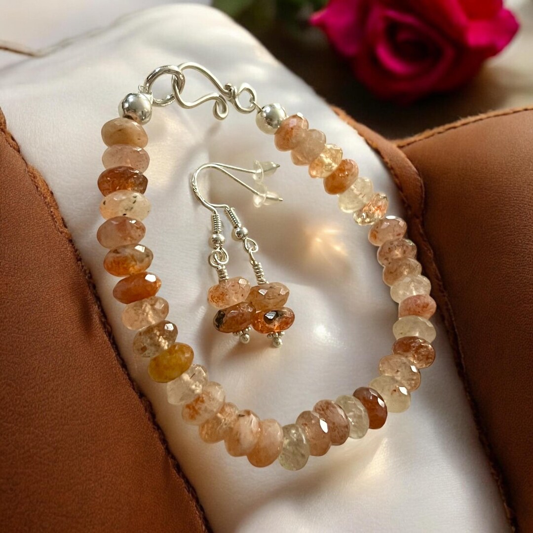 Sunstone Jewelry Sets - Etsy