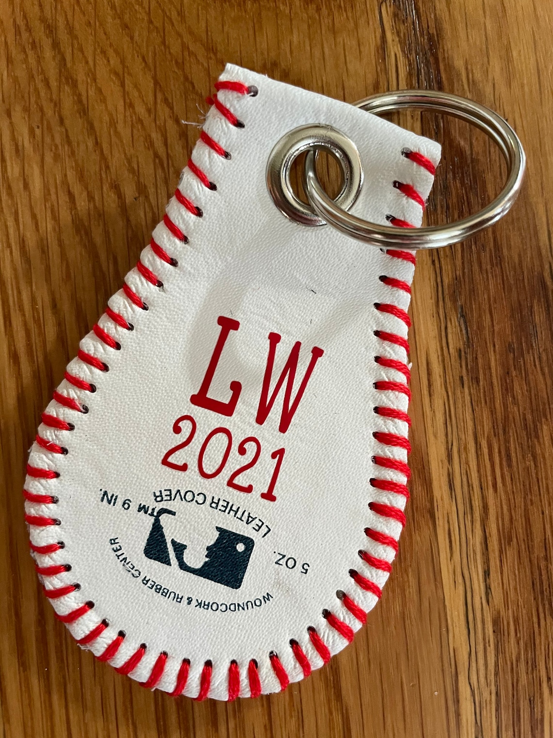 Rawlings Baseball Leather Personalized Keychaingreat - Etsy