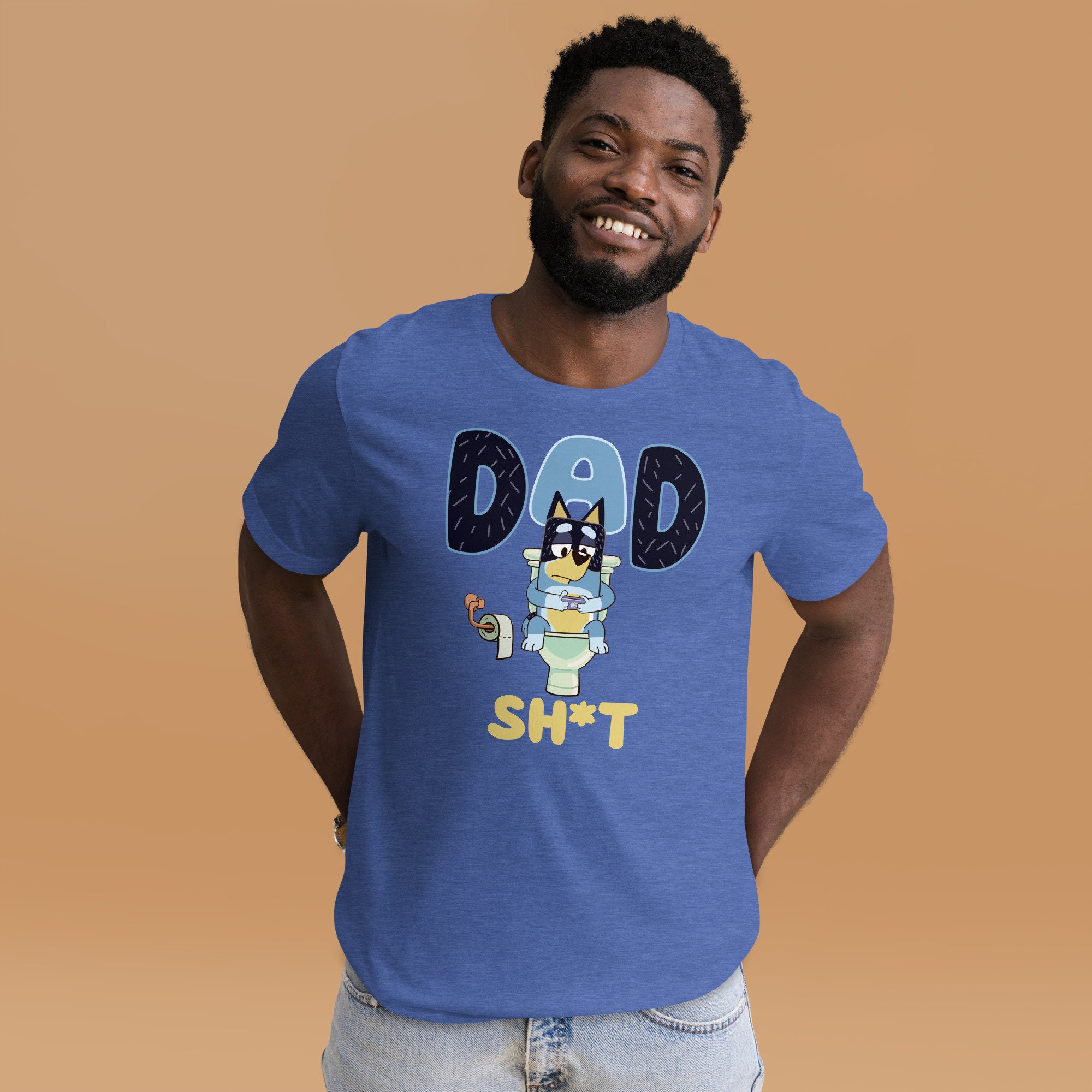 Bluey Shirt, Bluey Dad Shirt, Bandit Heeler Tee, Gift for Dad, Funny ...