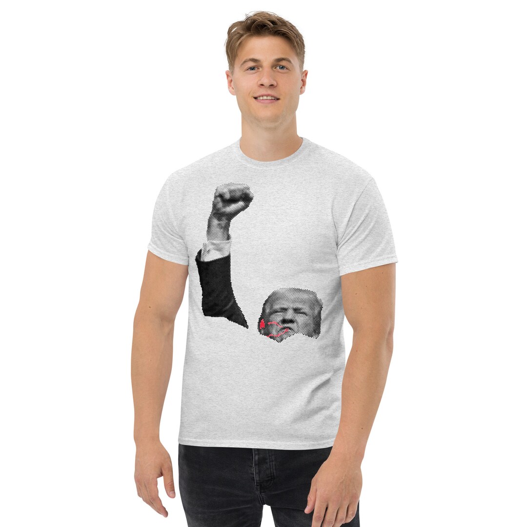 Trump MAGA Fist Pump Tee: Unisex Cotton Shirt - Etsy
