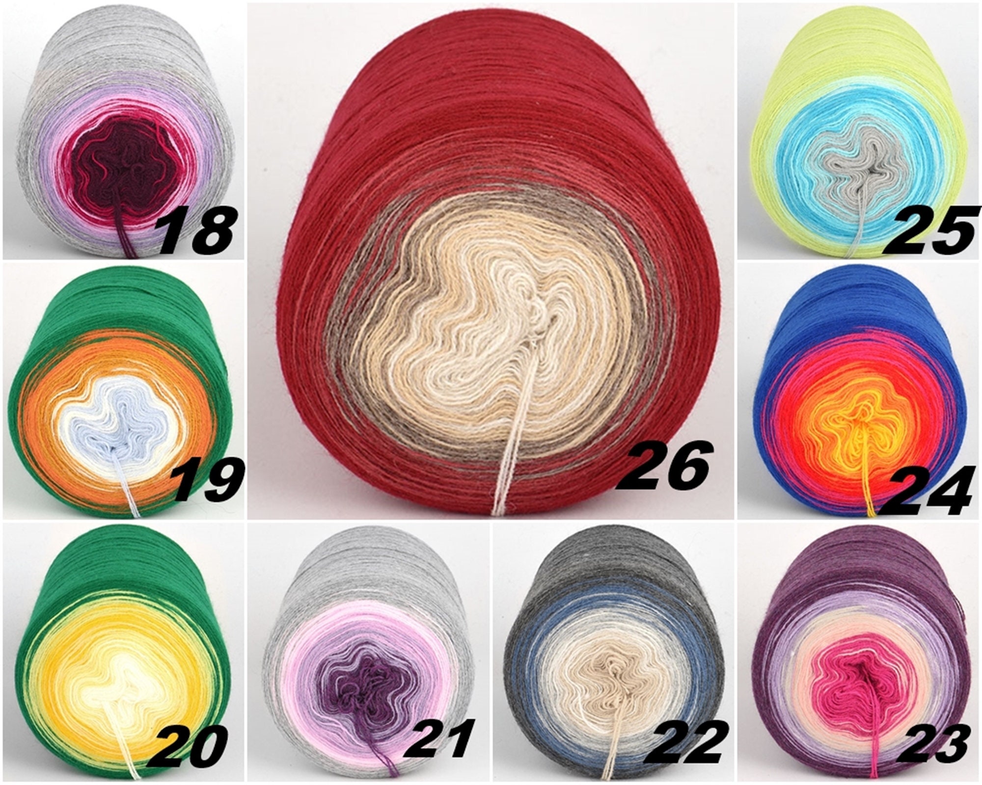 Yarn Macrame multiple colours available stenli Baby muffin cake ball ...