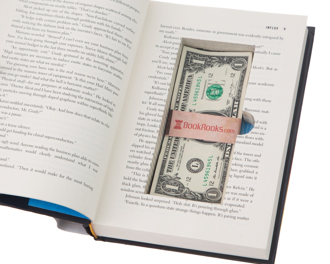 Real-book Cash Box With Magnetic Closure titles Vary - Etsy