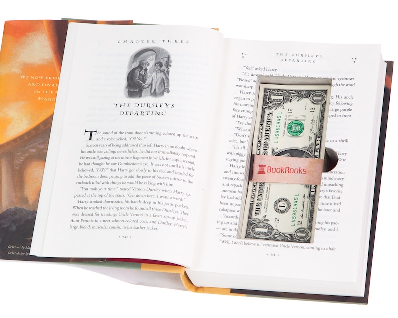 Real-book Cash Box With Magnetic Closure titles Vary - Etsy