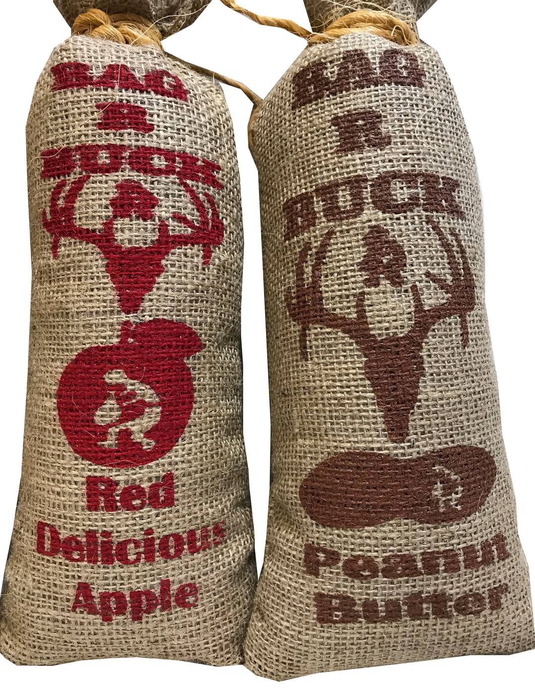 Bag R Buck Peanut Butter and Red Delicious Apple Flavor Combo 8lbs ...
