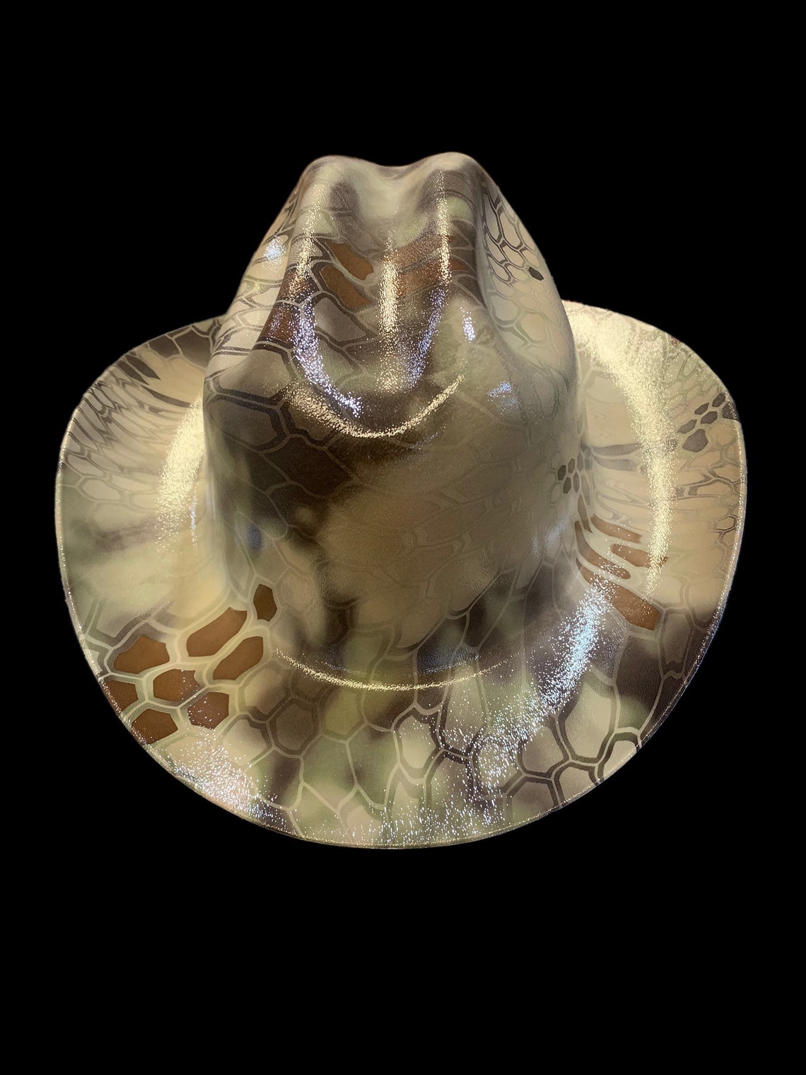 Custom Western Outlaw Kryptek Camo Cowboy Hat - Etsy