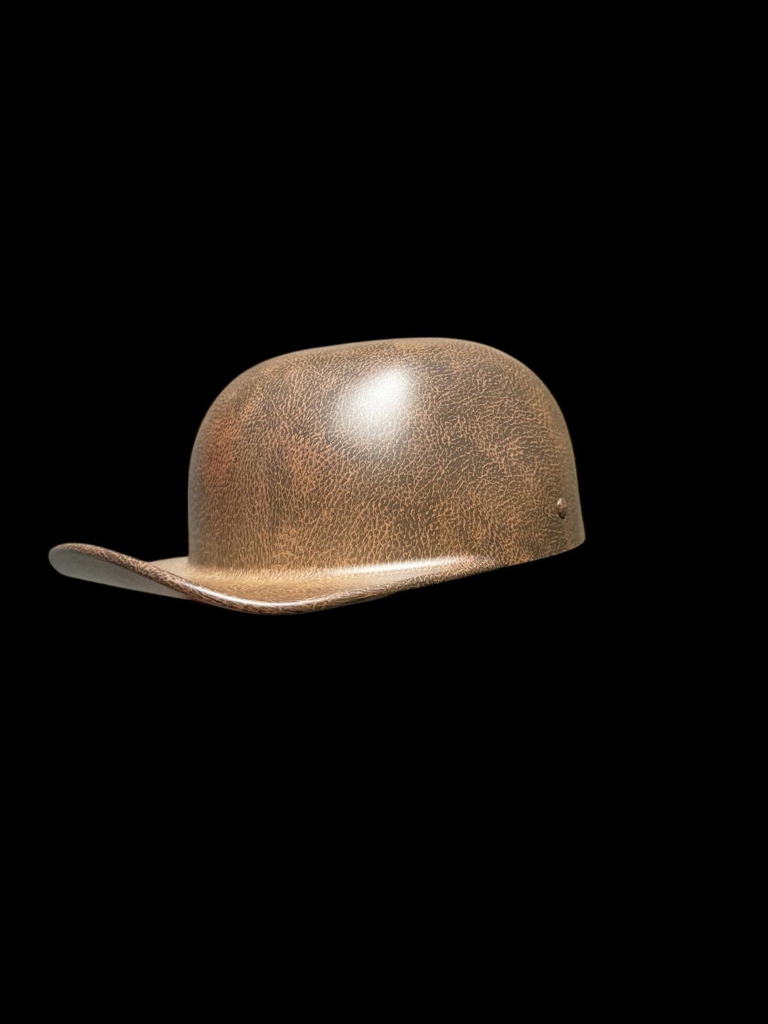 Mike's Pro Lid Dough Boy Brown Leather Custom Hydro Dipped - Etsy