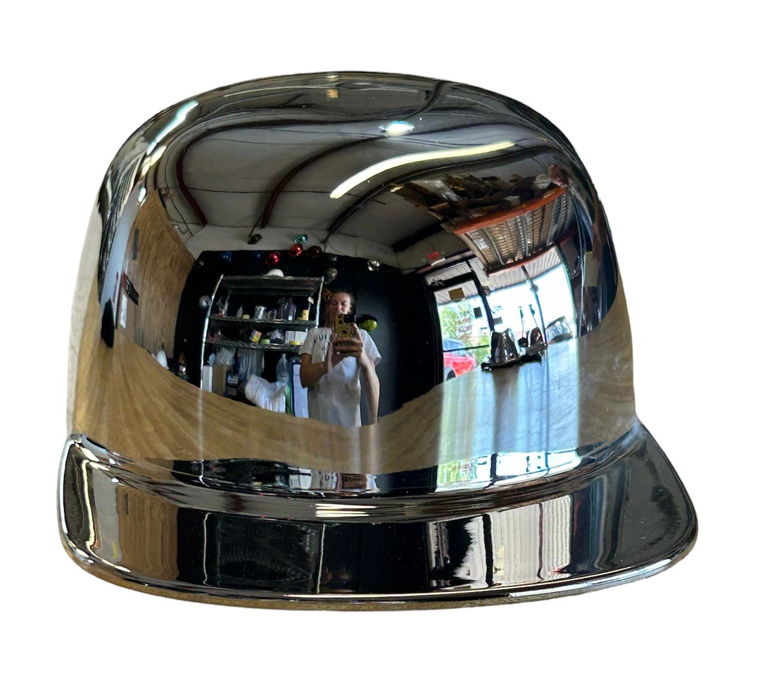 Mike's Pro Lids Custom Chrome Flatboy Novelty Helmet - Etsy