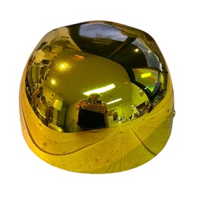 Custom Gold Chrome Flatboy Mikes Pro Lid Novelty Helmet - Etsy