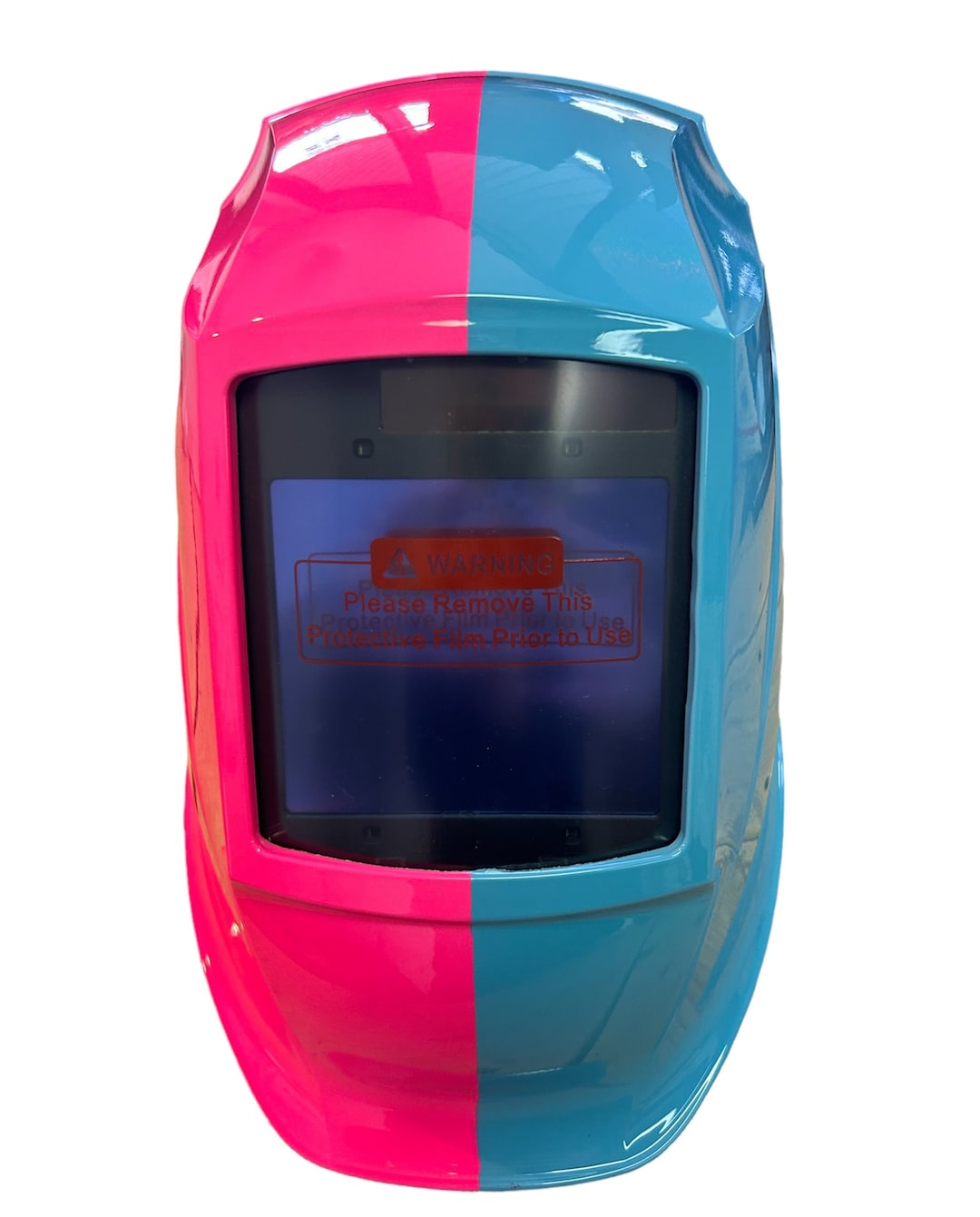 Custom Hydro Dipped Auto Dark Welding Mask - Hot Pink & Light Blue - Etsy