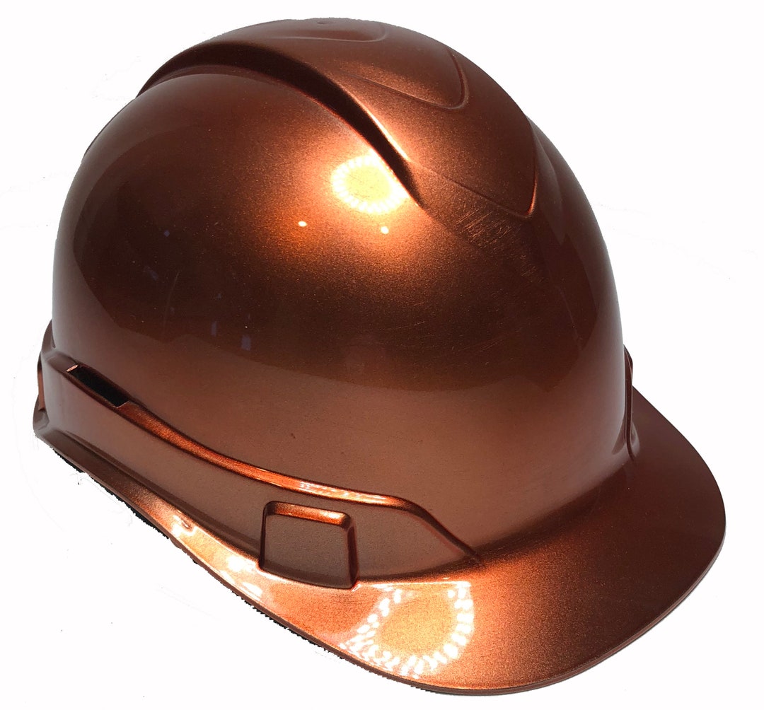 Custom Painted Hard Hat Rose Gold Cap Style Ridgeline - Etsy