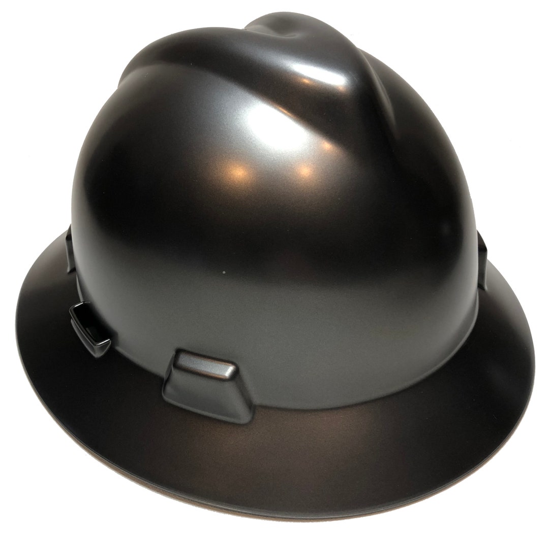 Peint sur mesure Graphite métallique MSA V-Gard Full Brim - Etsy France