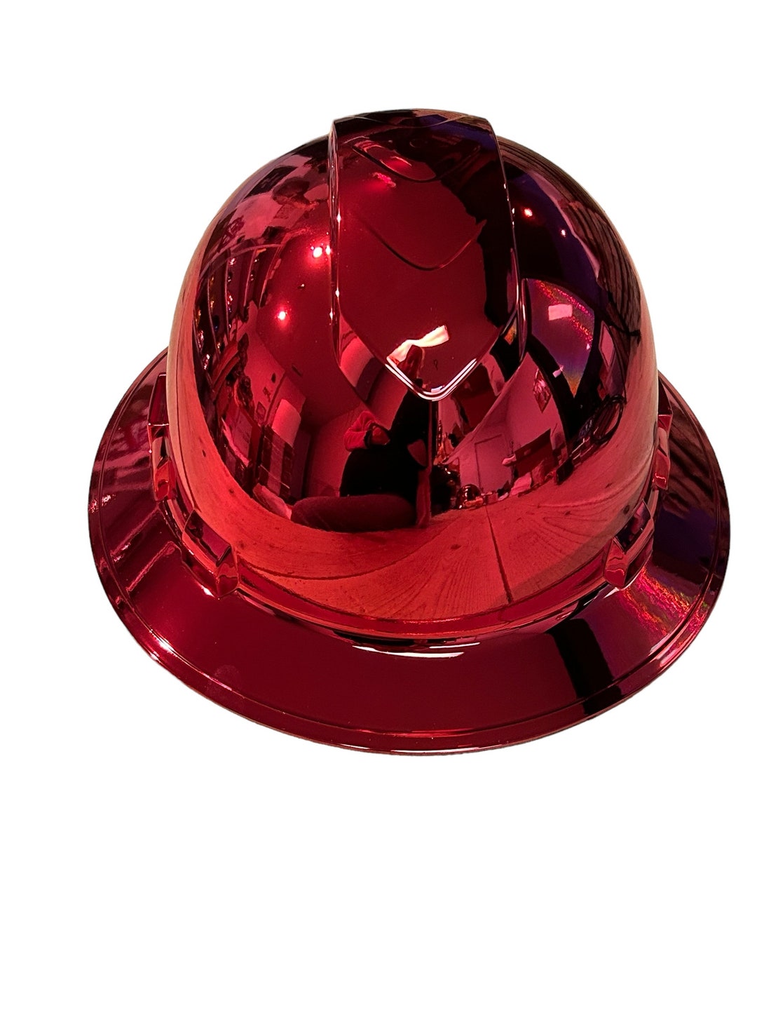 Custom Ridgeline Full Brim Hard Hat Chrome Kandy Red - Etsy