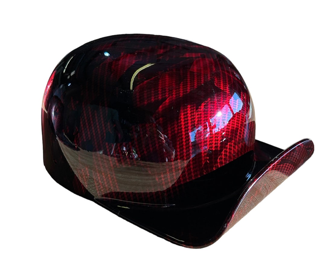 Custom Hydro Dipped Kandy Red Carbon Fiber American Flags2.0 Mikes Pro ...