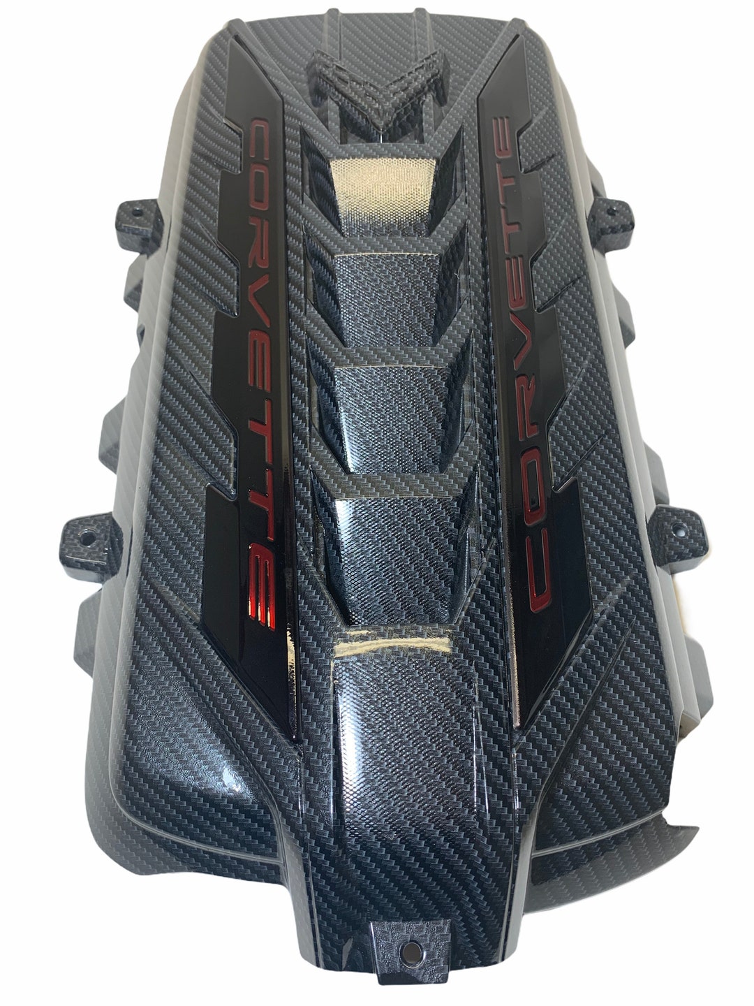 Custom Hydro Dipped 2020+ Corvette Engine Cover Sport Carbon Fiber W ...