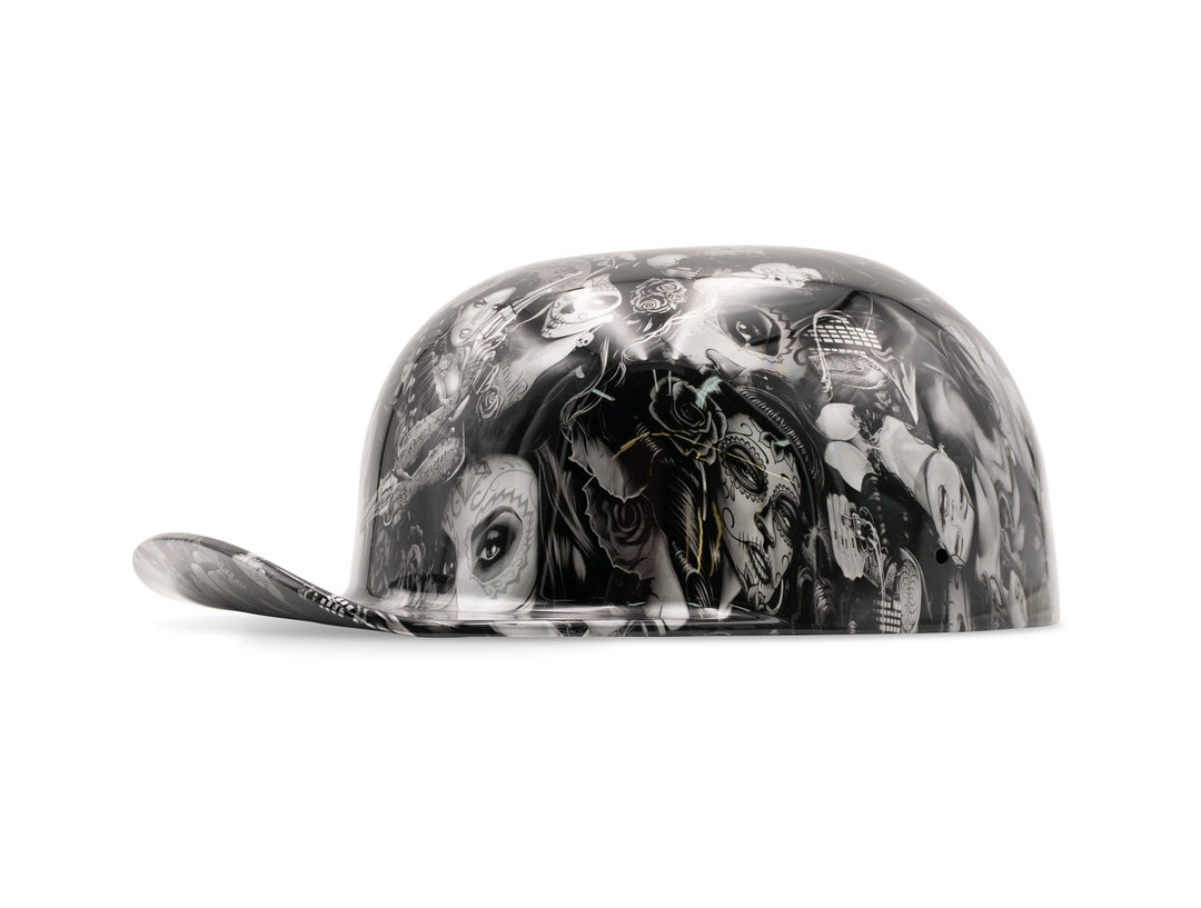 Custom White Chicana Doughboy Mikes Pro Lid Novelty Helmet - Etsy